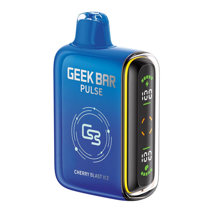 Geek Bar Pulse Disposable Vape Device - Cherry Blast Ice 16ml | Free ...