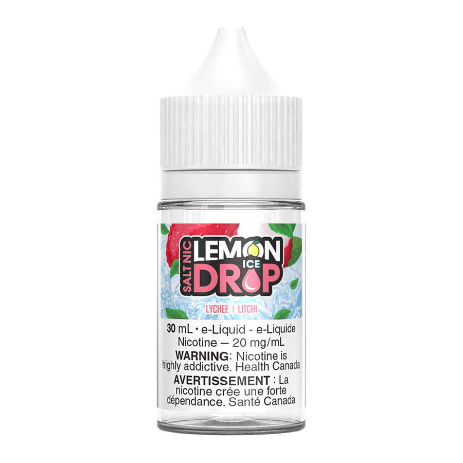 Lemon Drop Ice Salt Nic E-Liquid - Lychee 30ml | Free Shipping $75 ...