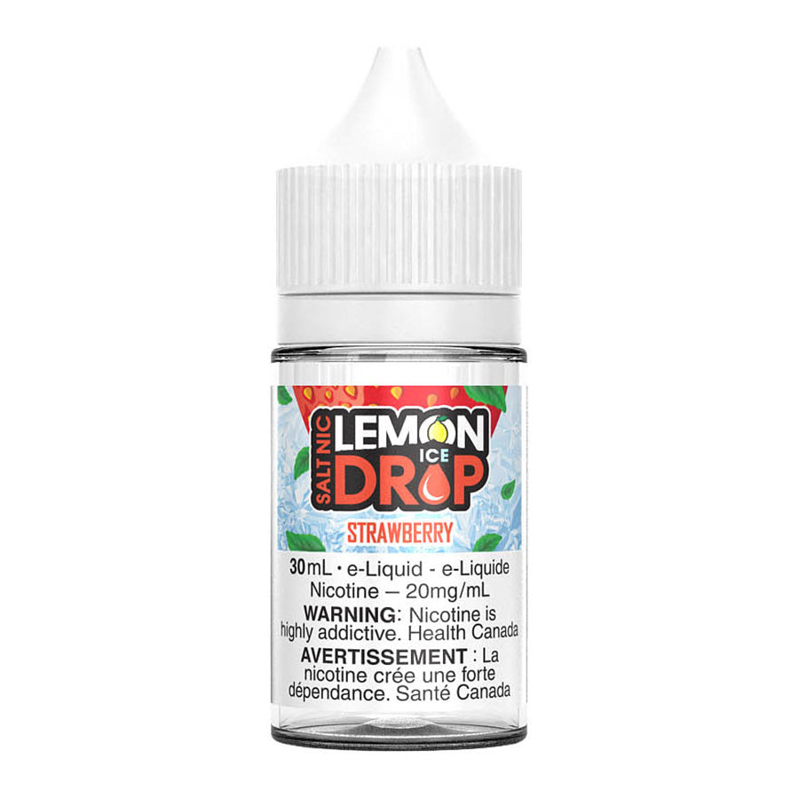 Lemon Drop Ice Salt Nic E-Liquid - Strawberry 30ml | Free Shipping $75 ...