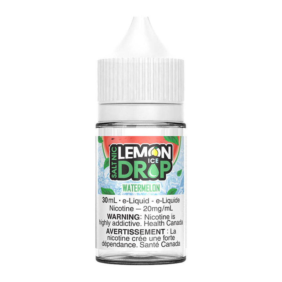 Lemon Drop Ice Salt Nic E-Liquid - Watermelon 30ml | Free Shipping $75 ...