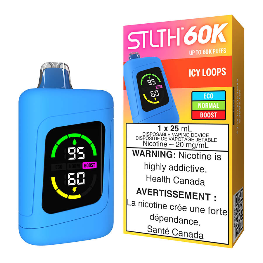 STLTH 60K Disposable Vape Device - Icy Loops | Free Shipping $75+ — NVB ...