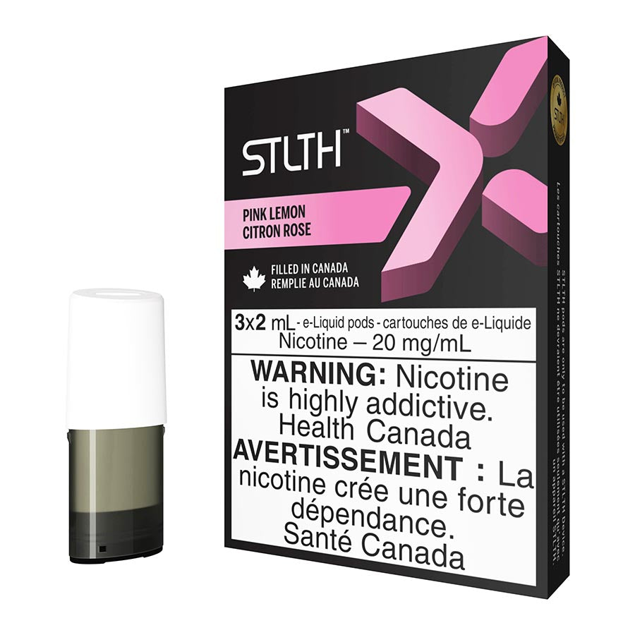 STLTH X E-Liquid Pod Pack - Pink Lemon 6ml | Free Shipping $75+ — NVB Inc.