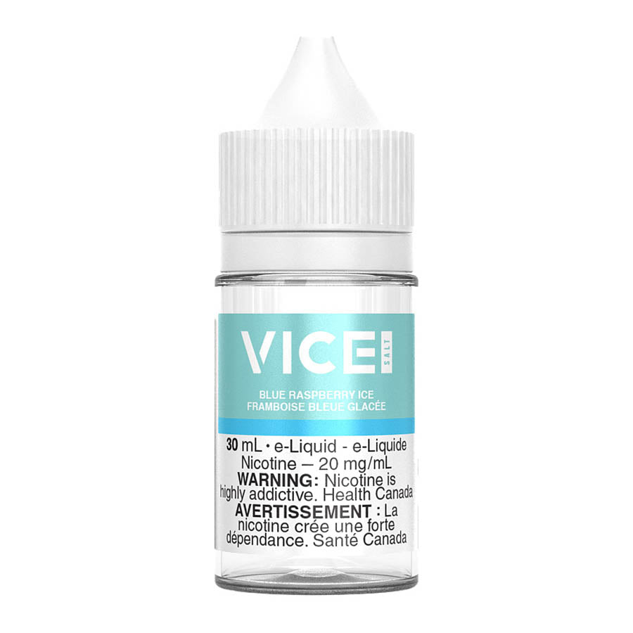Vice Salt Nic E-Liquid - Blue Raspberry Ice 30ml | Free Shipping $75 ...