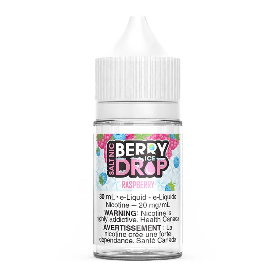 Berry Drop Ice Salt Nic E-Liquid - Raspberry 30ml | Free Shipping $75 ...