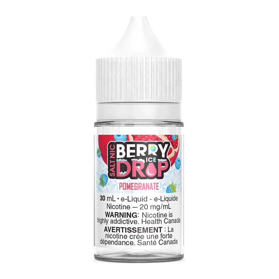 Berry Drop Ice Salt Nic E-Liquid - Pomegranate 30ml | Free Shipping $75 ...